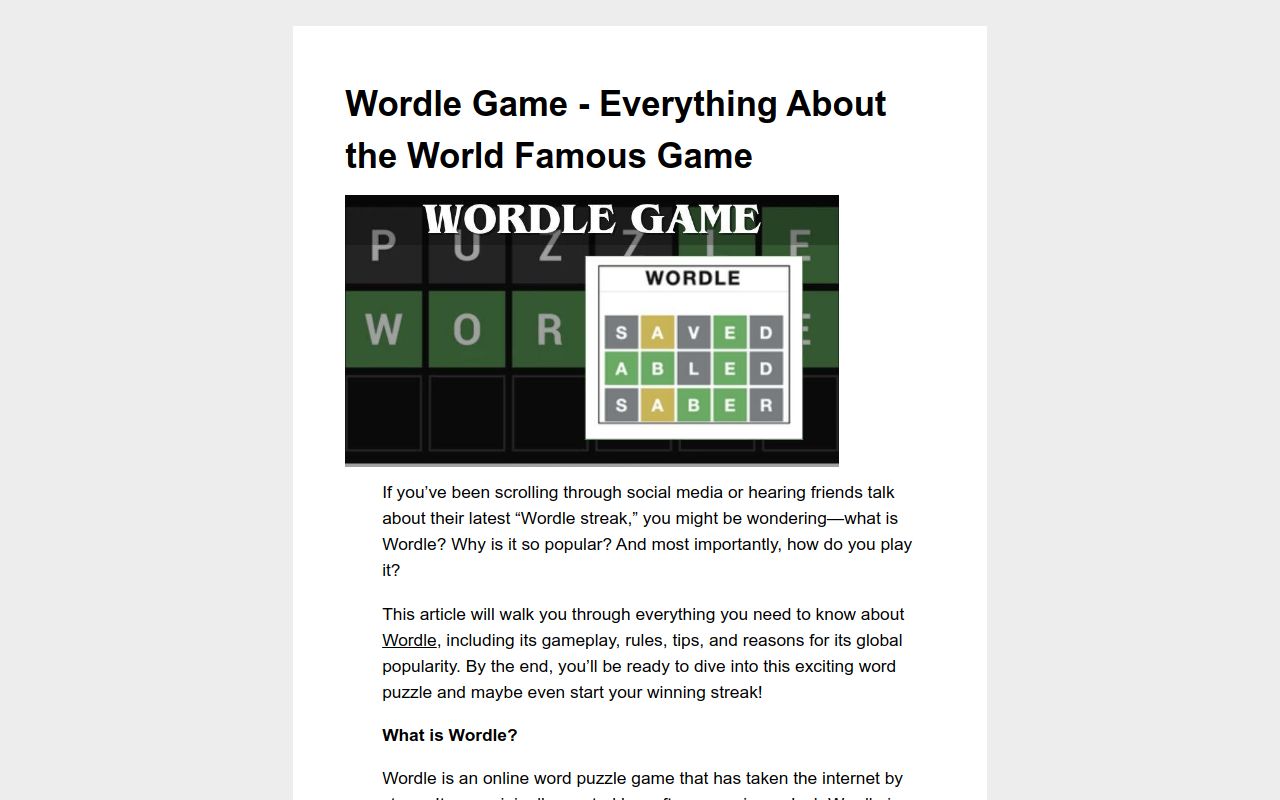 Wordle - Fun & Addictive Daily Word Puzzle Game